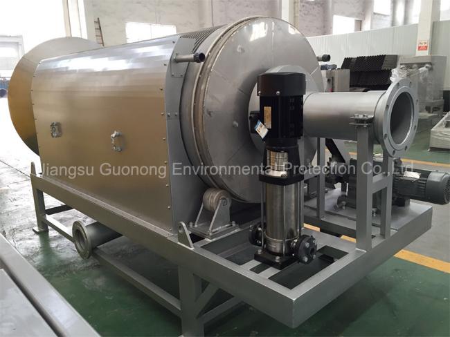 Biofilter Rotary Drum Filter With Protein Skimmer For RAS Fish Farming