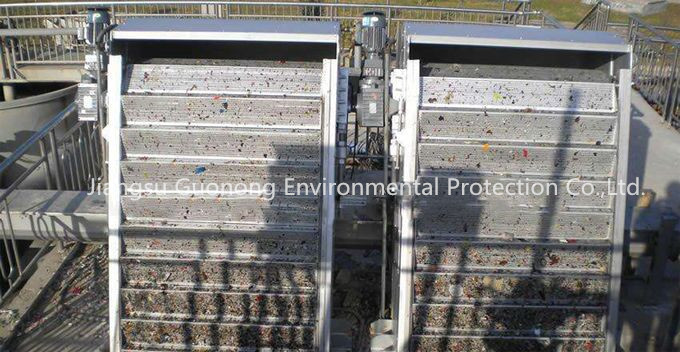 Mechanical Stainless Steel Wastewater Step Screen For Sewage Treatment
